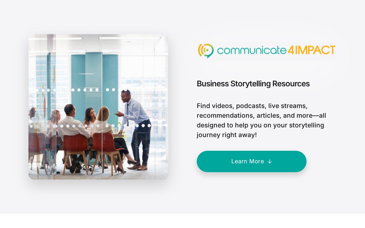 Free Business Storytelling Resources